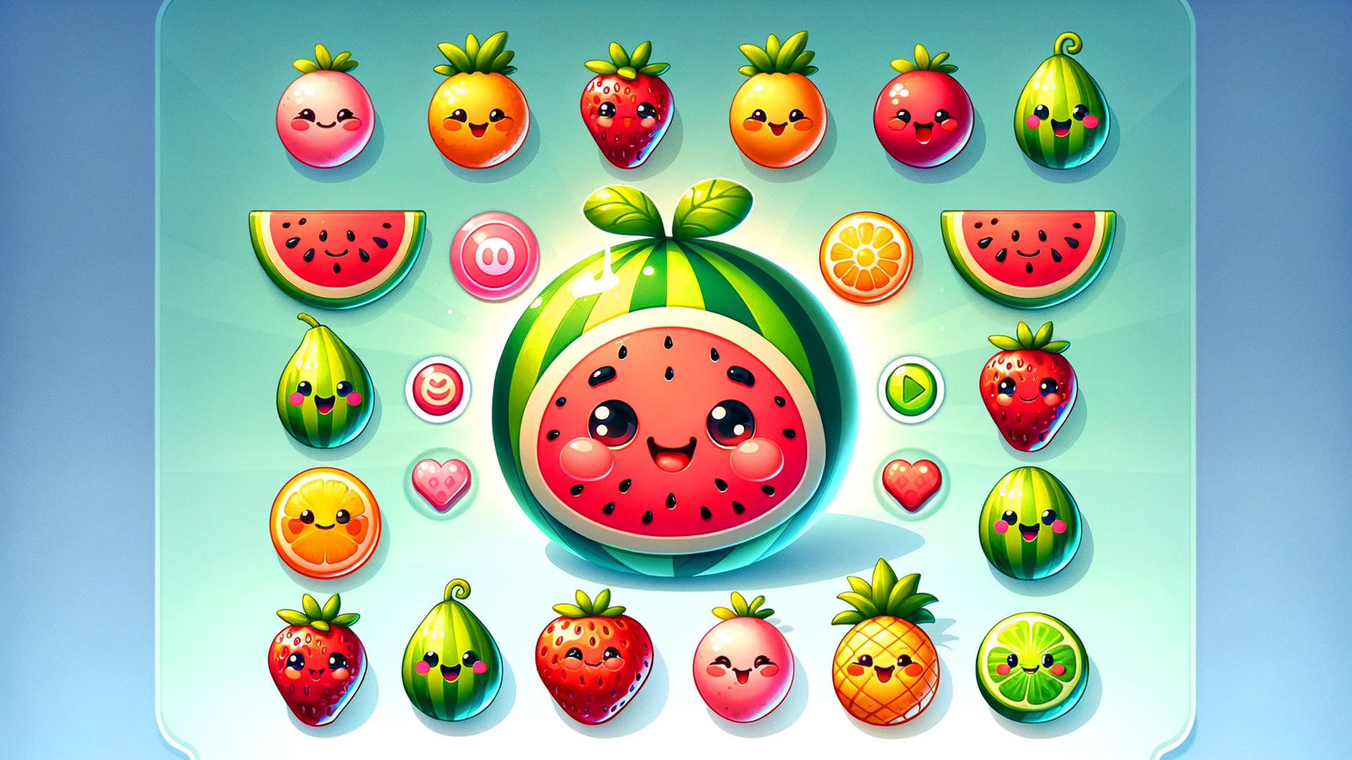 Fruit Merge Puzzle Game android iOS-TapTap