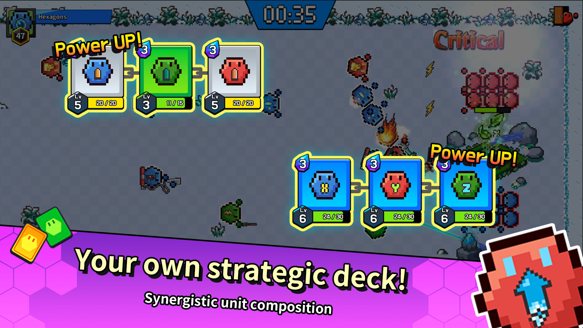 Hexagons : Unit Battle Game android iOS apk download for free-TapTap