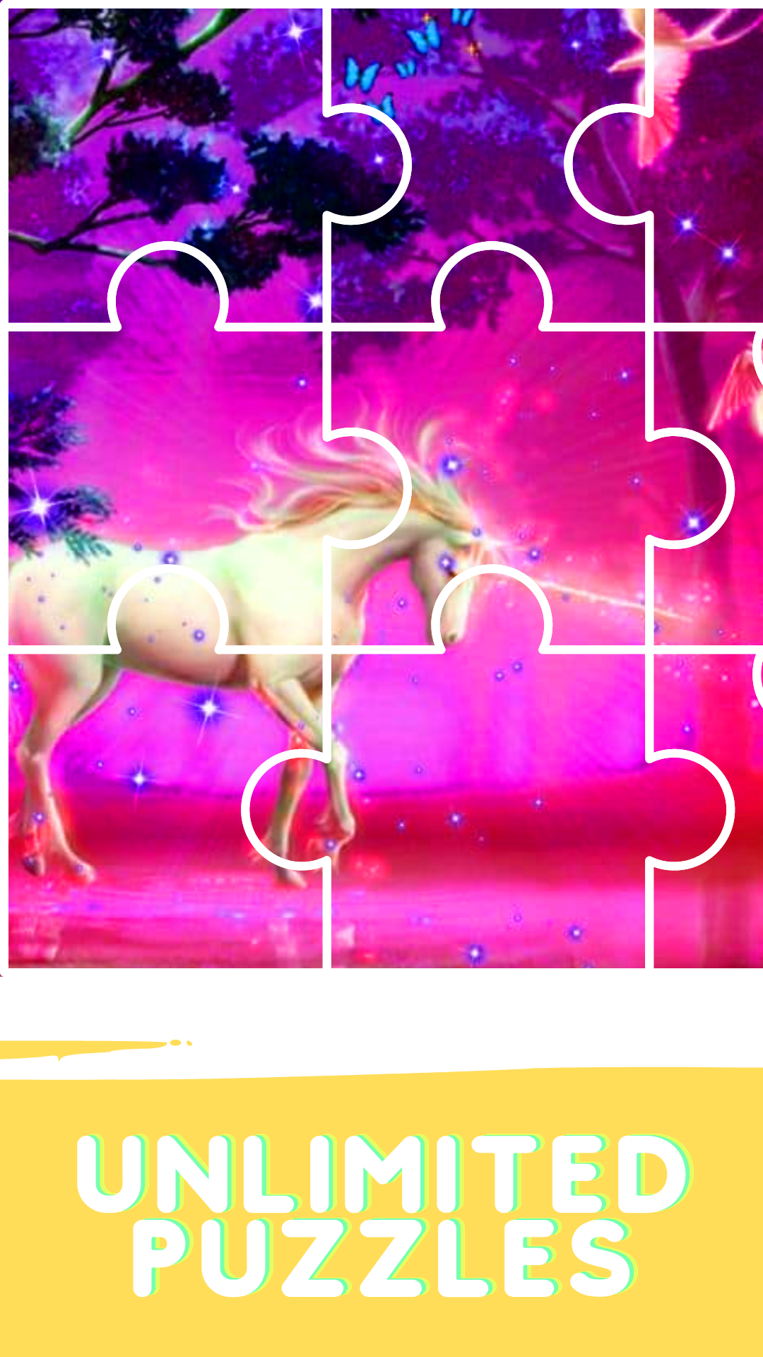 Kids Jigsaw Puzzles unicorn android iOS-TapTap