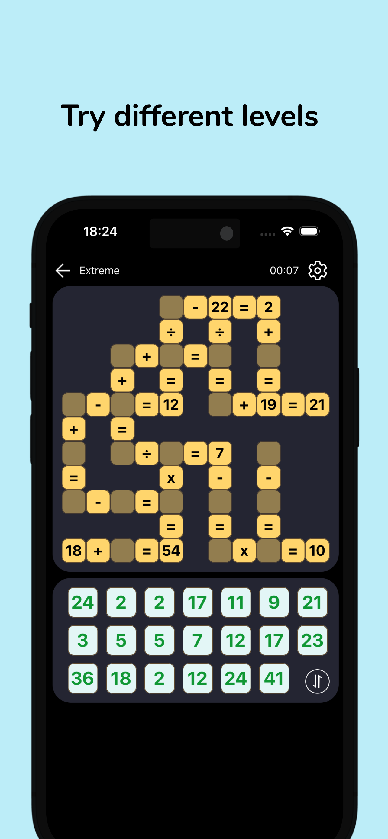 Crossmath Sudoku Logic Puzzles android iOS apk download for free-TapTap