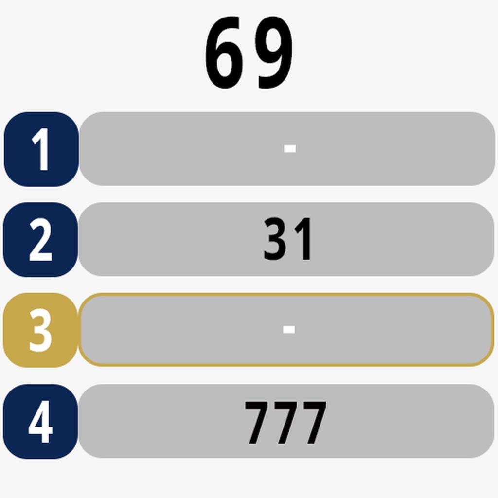 Blind Number Challenge for Android/iOS - TapTap