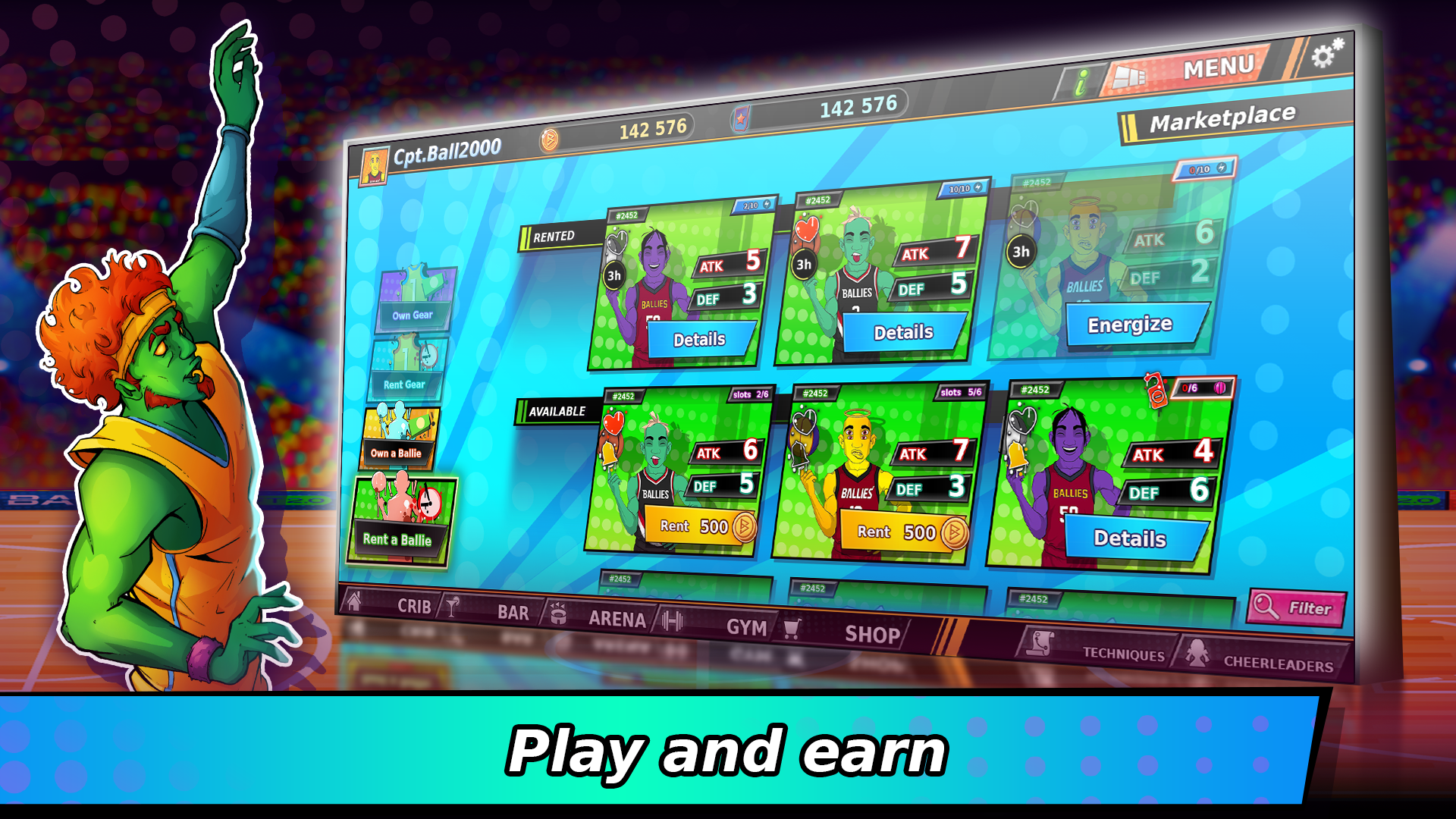 Ballies: Basketball Card Game android iOS apk download for free-TapTap
