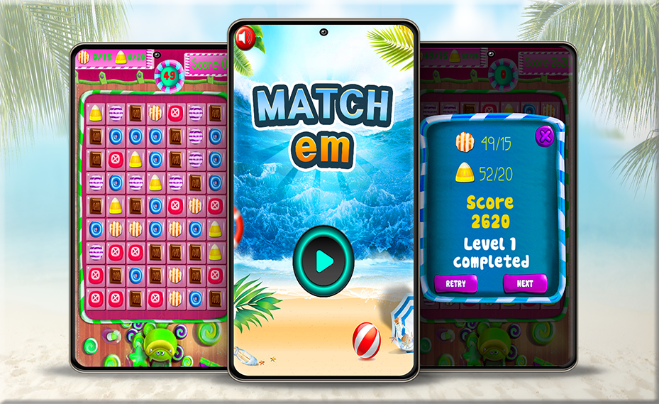 Match em Connect Three android iOS-TapTap