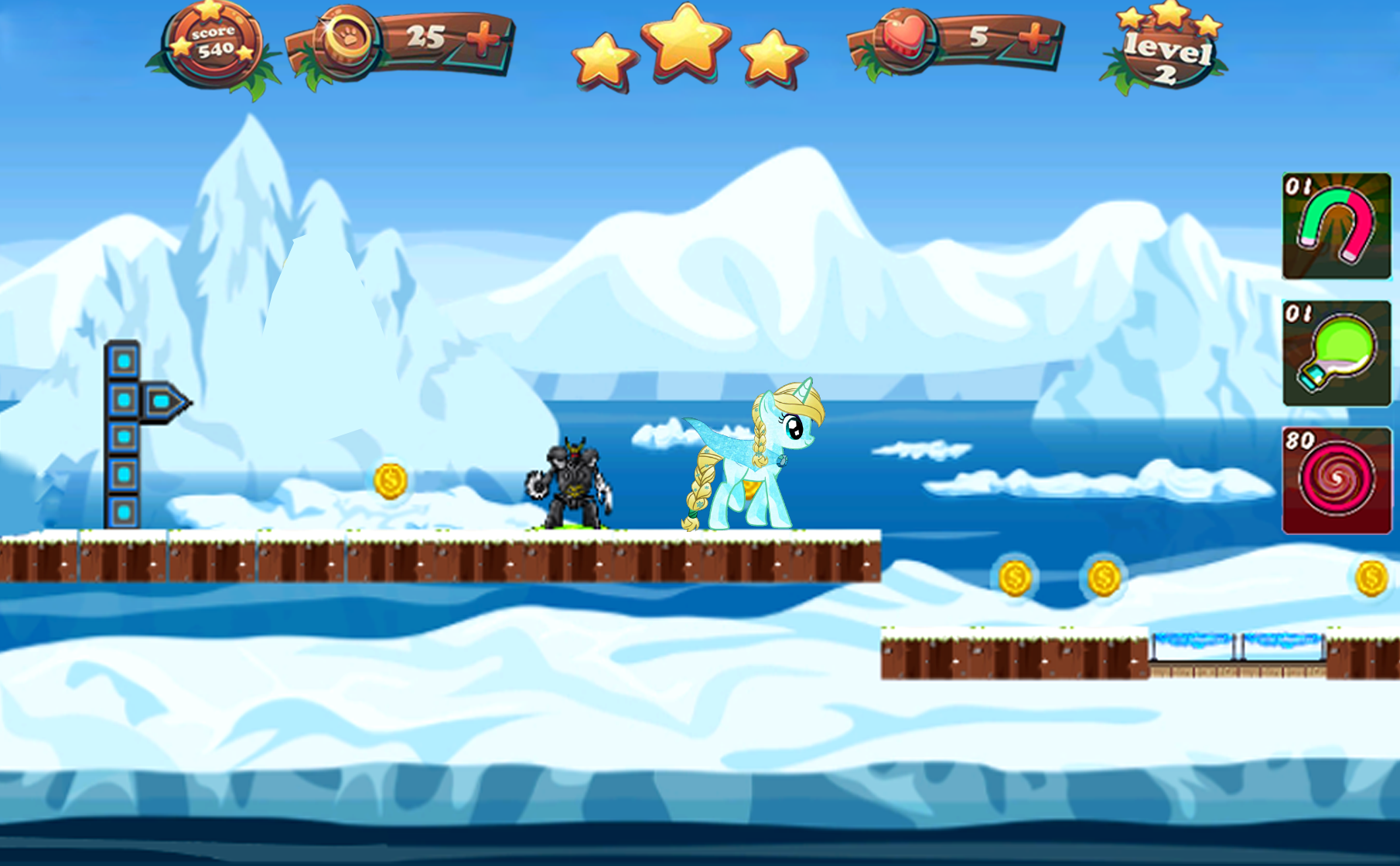 Little Pony Runner Frozen Land android iOS-TapTap