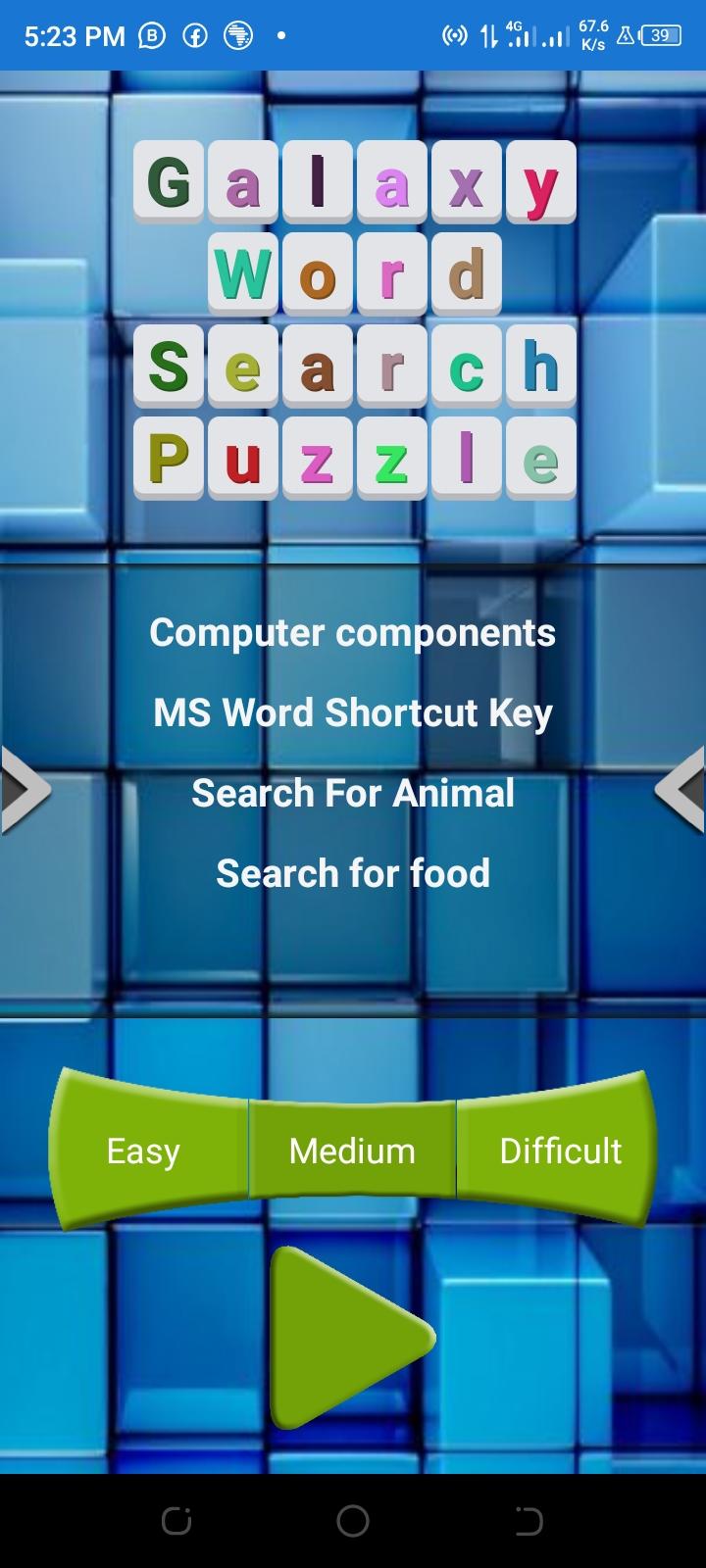 Galaxy Word Search Puzzle android iOS-TapTap