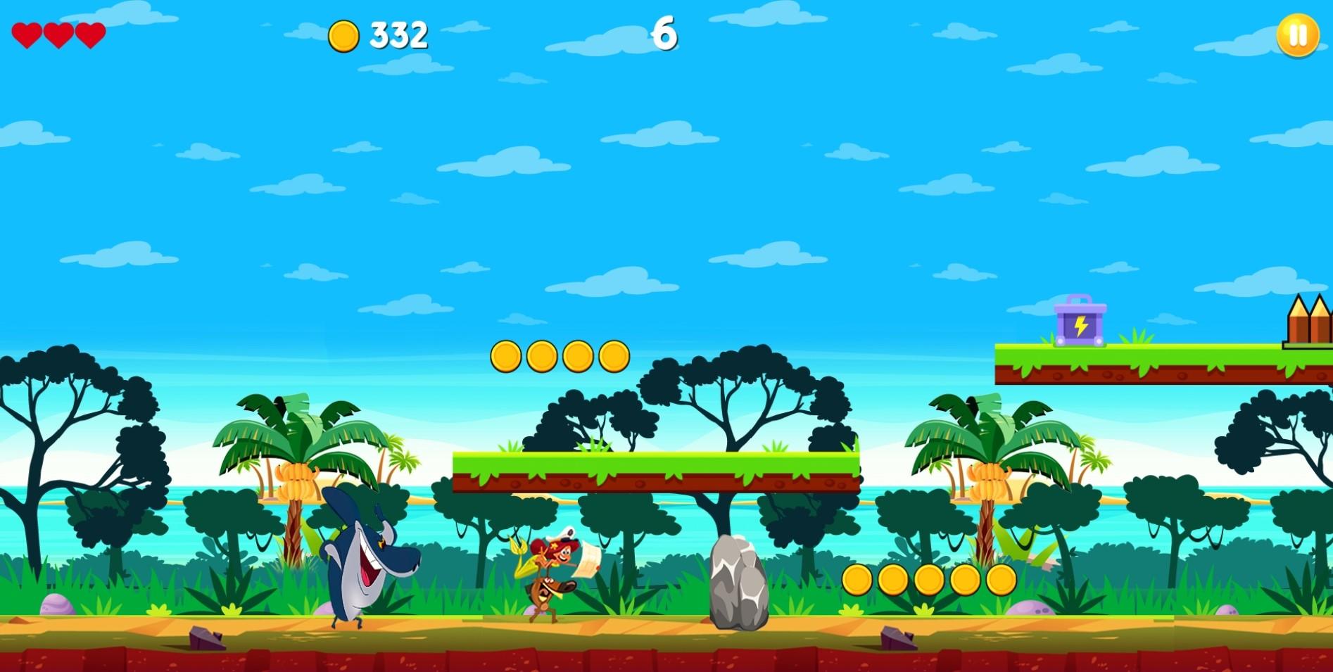 Zig and Sharko & marina run 2 android iOS apk download for free-TapTap