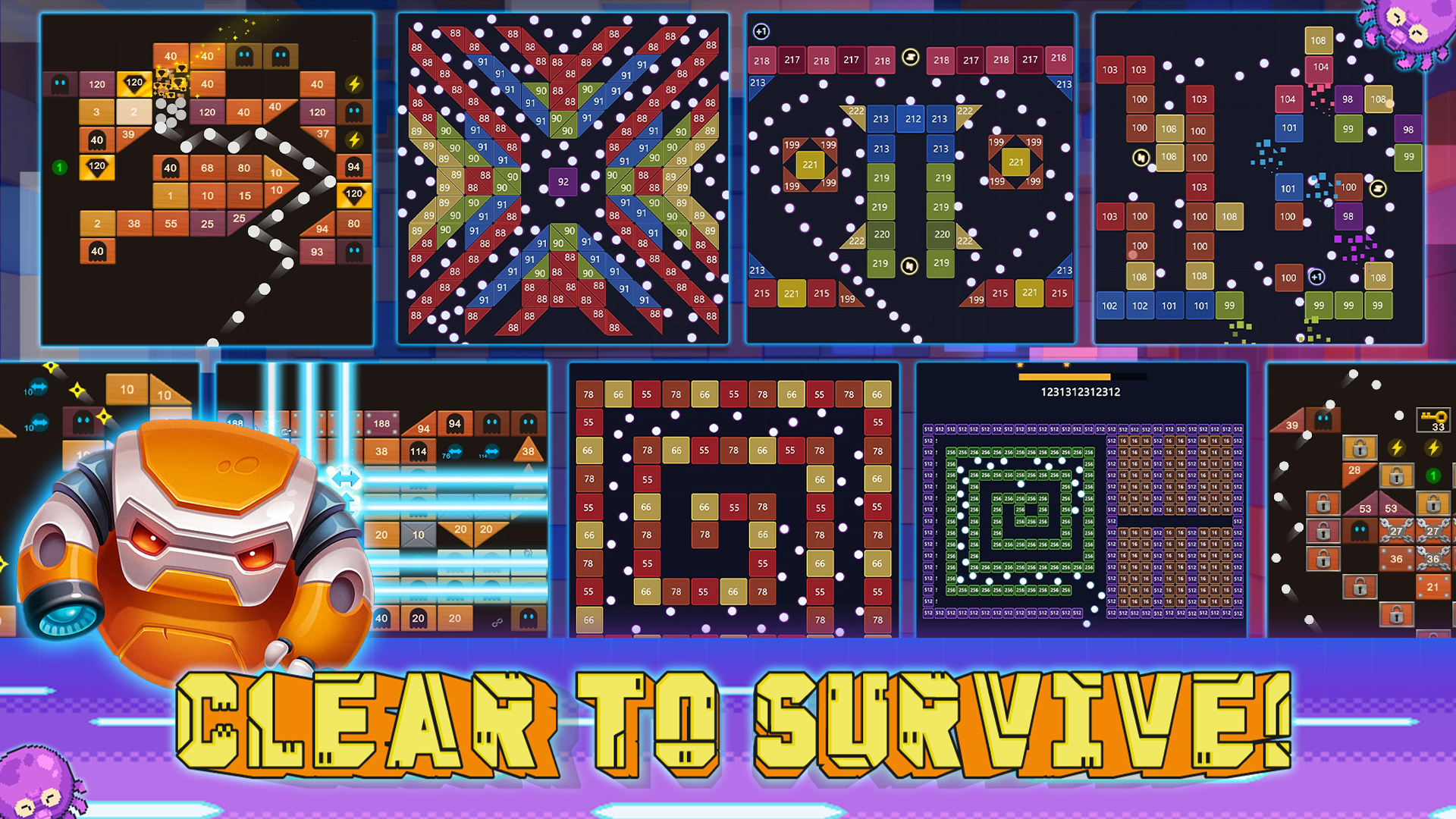 Brick Hero - Super Brick Ball android iOS-TapTap