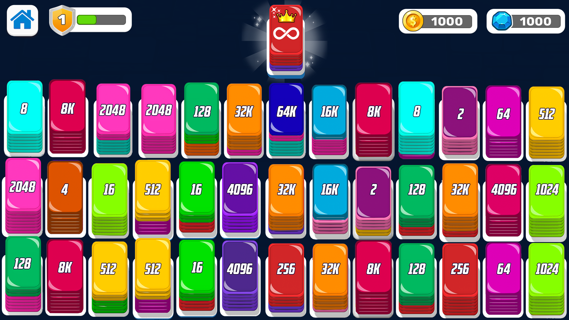 Card Sort Puzzle Shuffle Sort android iOS apk download for free-TapTap