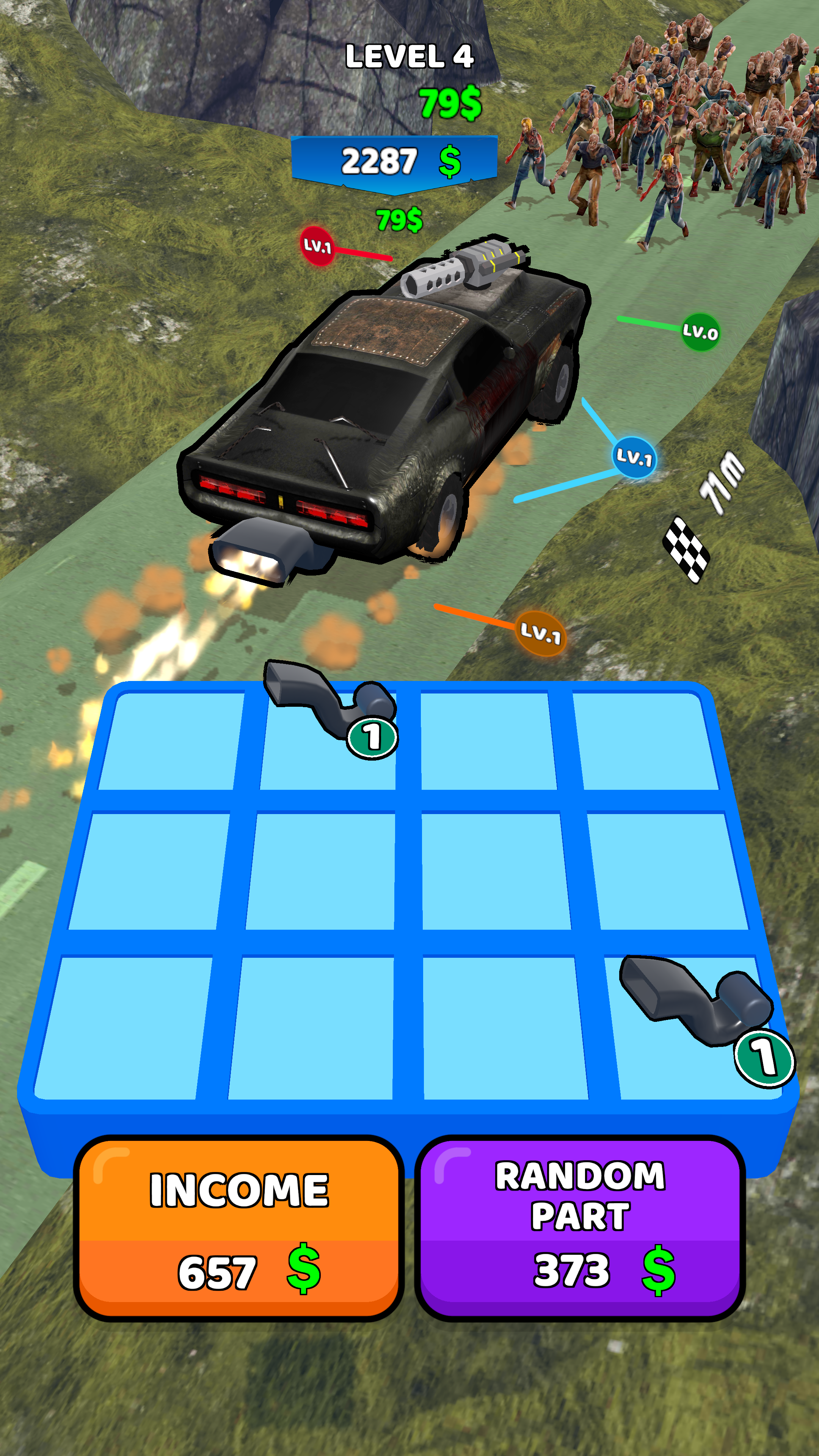 Zombie Car! android iOS-TapTap