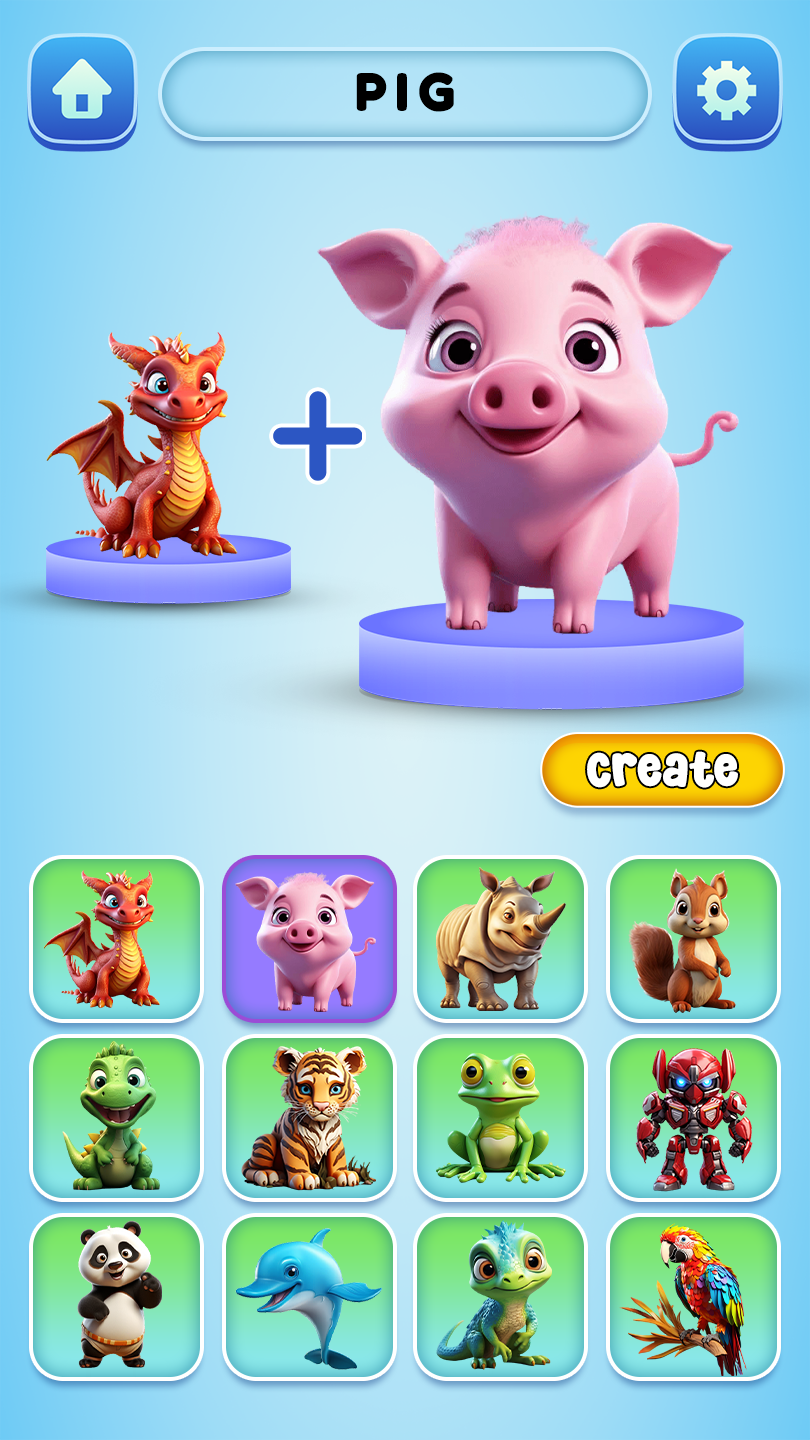 Animal Mix : Merge Animals android iOS-TapTap