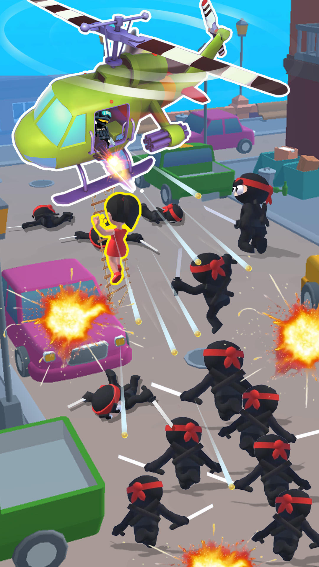 Chopper rescue: shot the enemy android iOS-TapTap