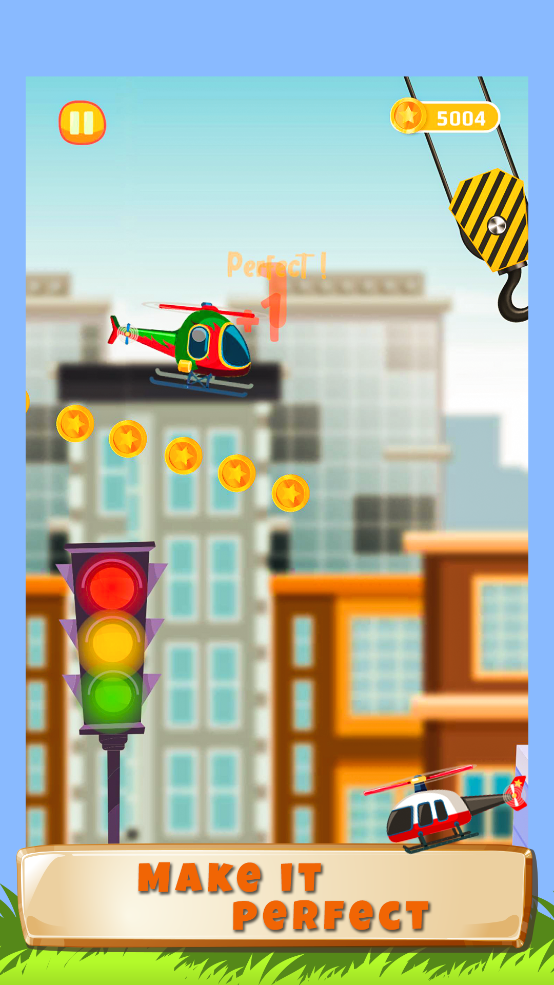 Heli Hoops - Flappy Helicopter android iOS apk download for free-TapTap