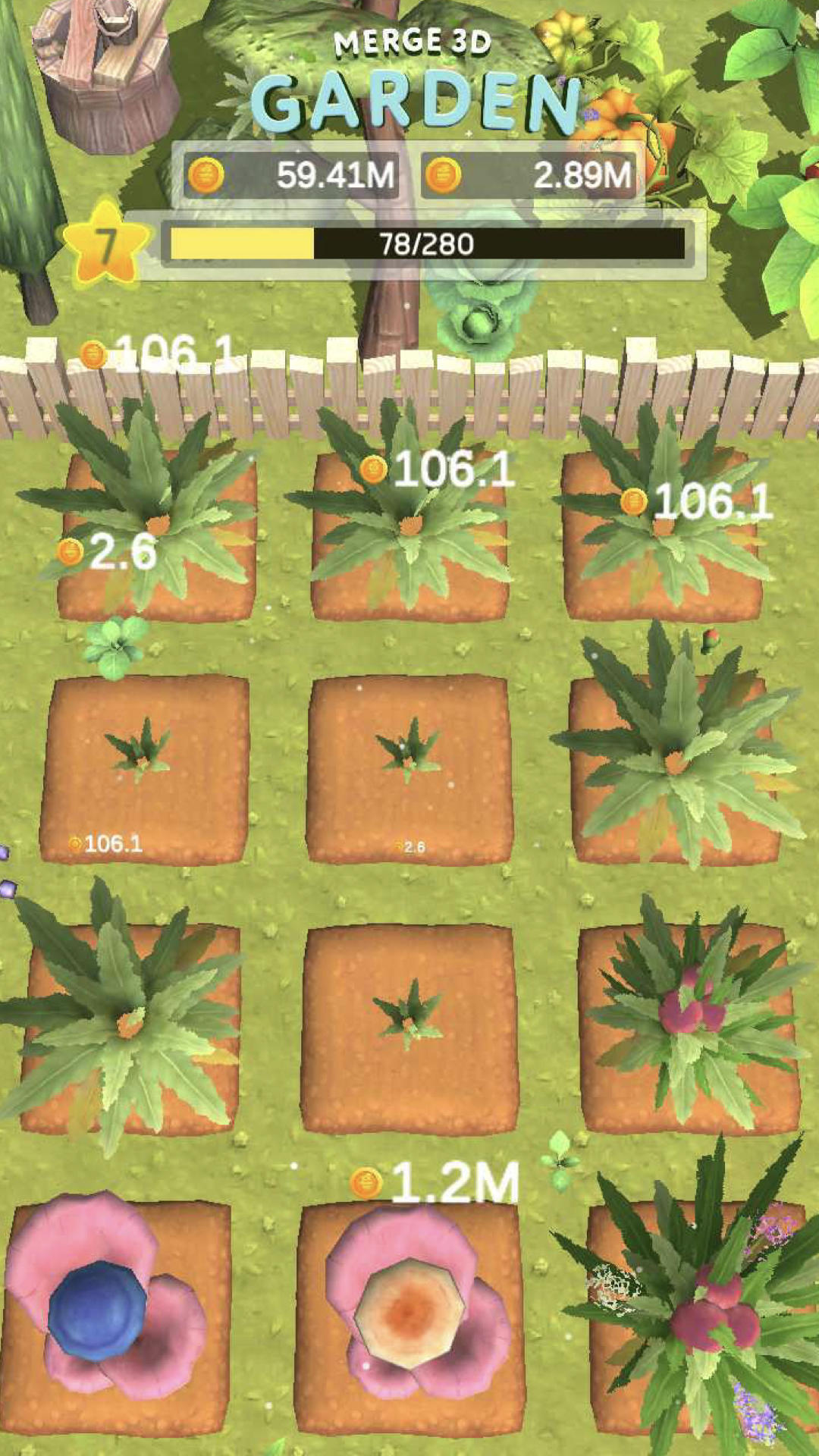 Merge Garden 3D android iOS apk download for free-TapTap