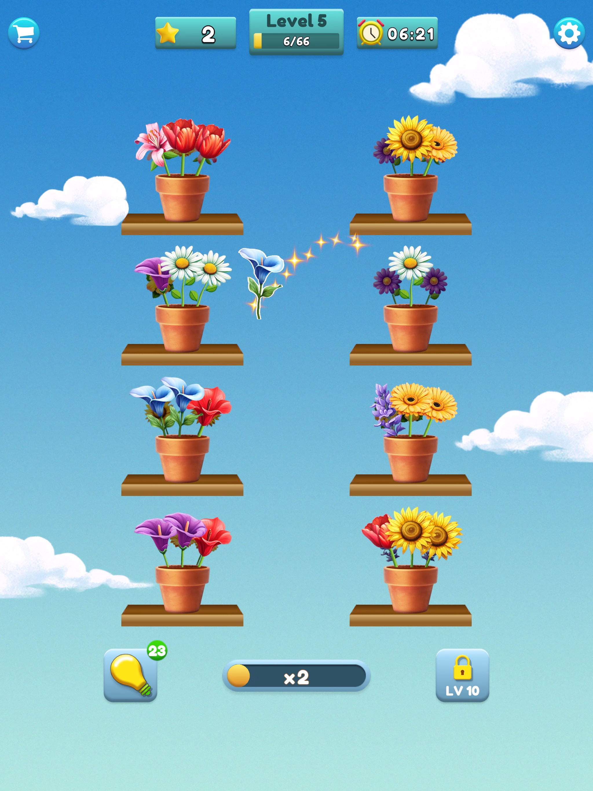 Flower Matching Game android iOS apk download for free-TapTap
