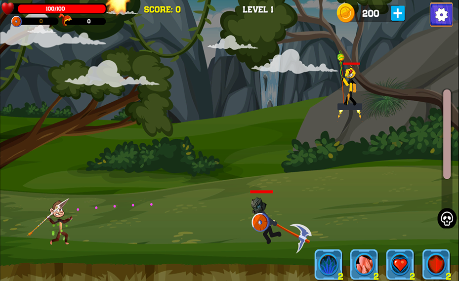 Monkey Arrow Game android iOS-TapTap