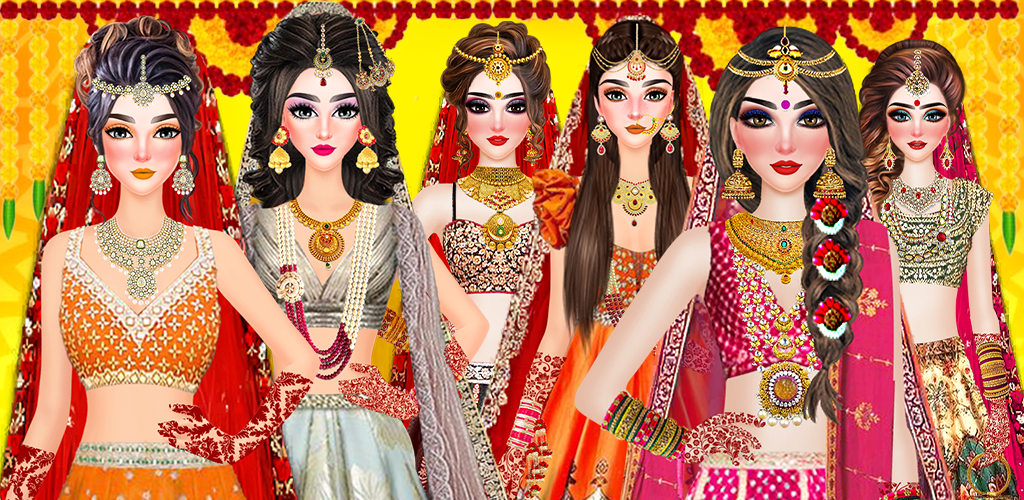 Indian Bridal Makeover Game android iOS apk download for free-TapTap