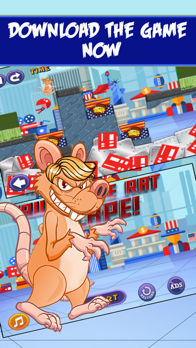 Trump the Rat Escape! - Build and Punch On The Run to Big Elections 2016 android iOS apk ...