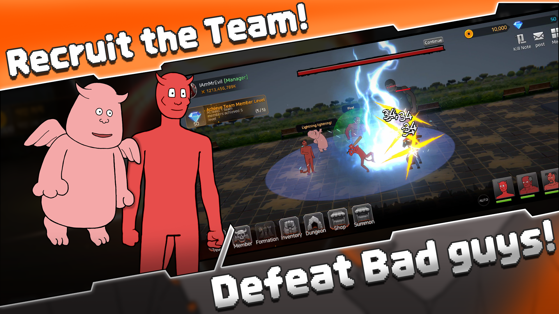 Mr.Evil idle : RPG games android iOS-TapTap