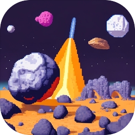 Break Asteroids fun 2d game android iOS-TapTap