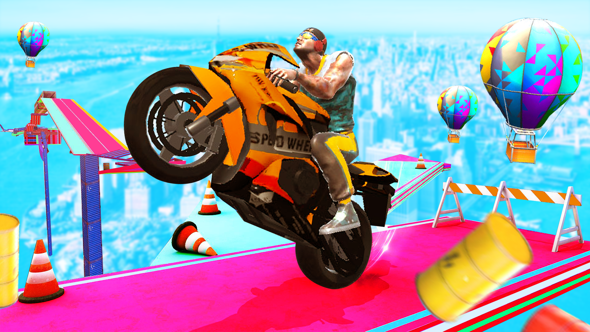Gangster Bike Stunts 3D - Extr android iOS-TapTap