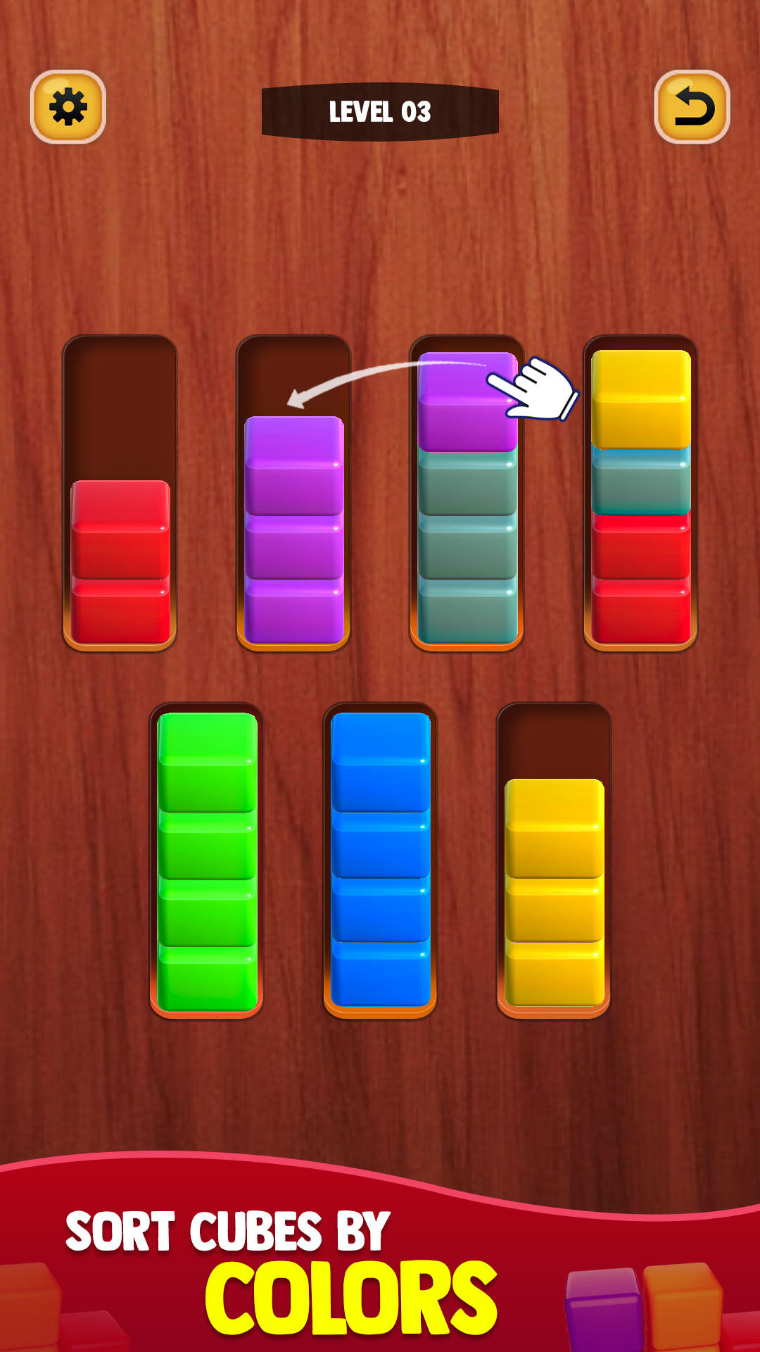 Color Sort Game Wood Puzzle 3D for Android/iOS - TapTap
