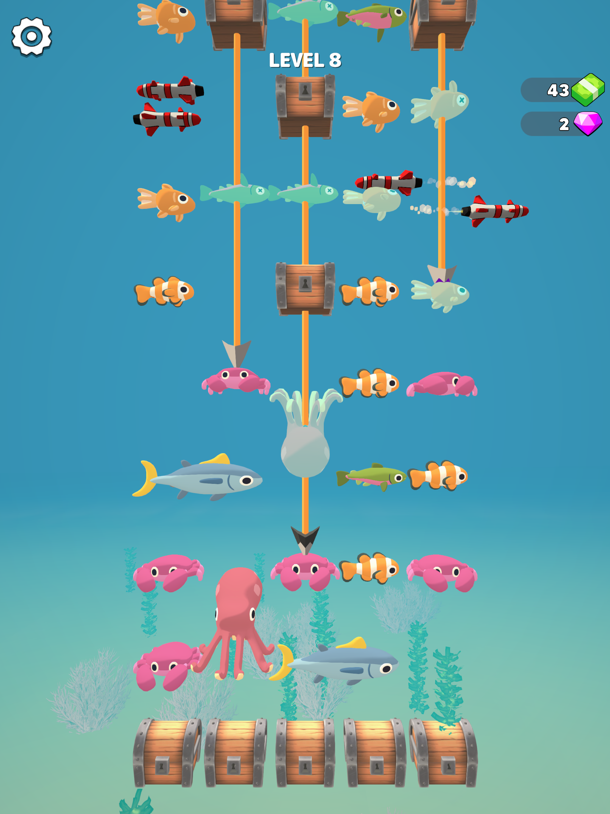Fish & Hooks Merge android iOS apk download for free-TapTap