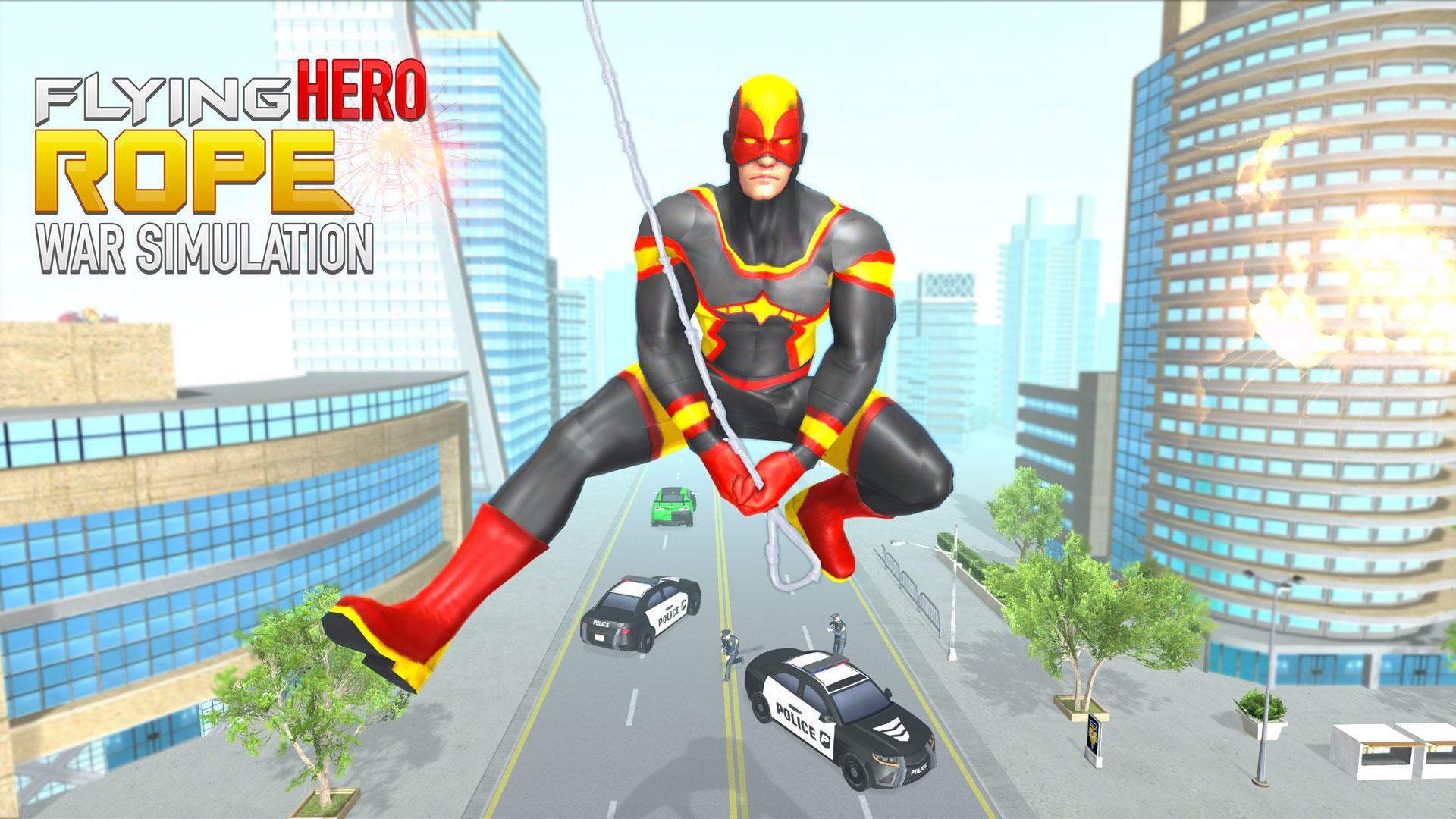 Rope Hero: Flying Spider Games android iOS-TapTap