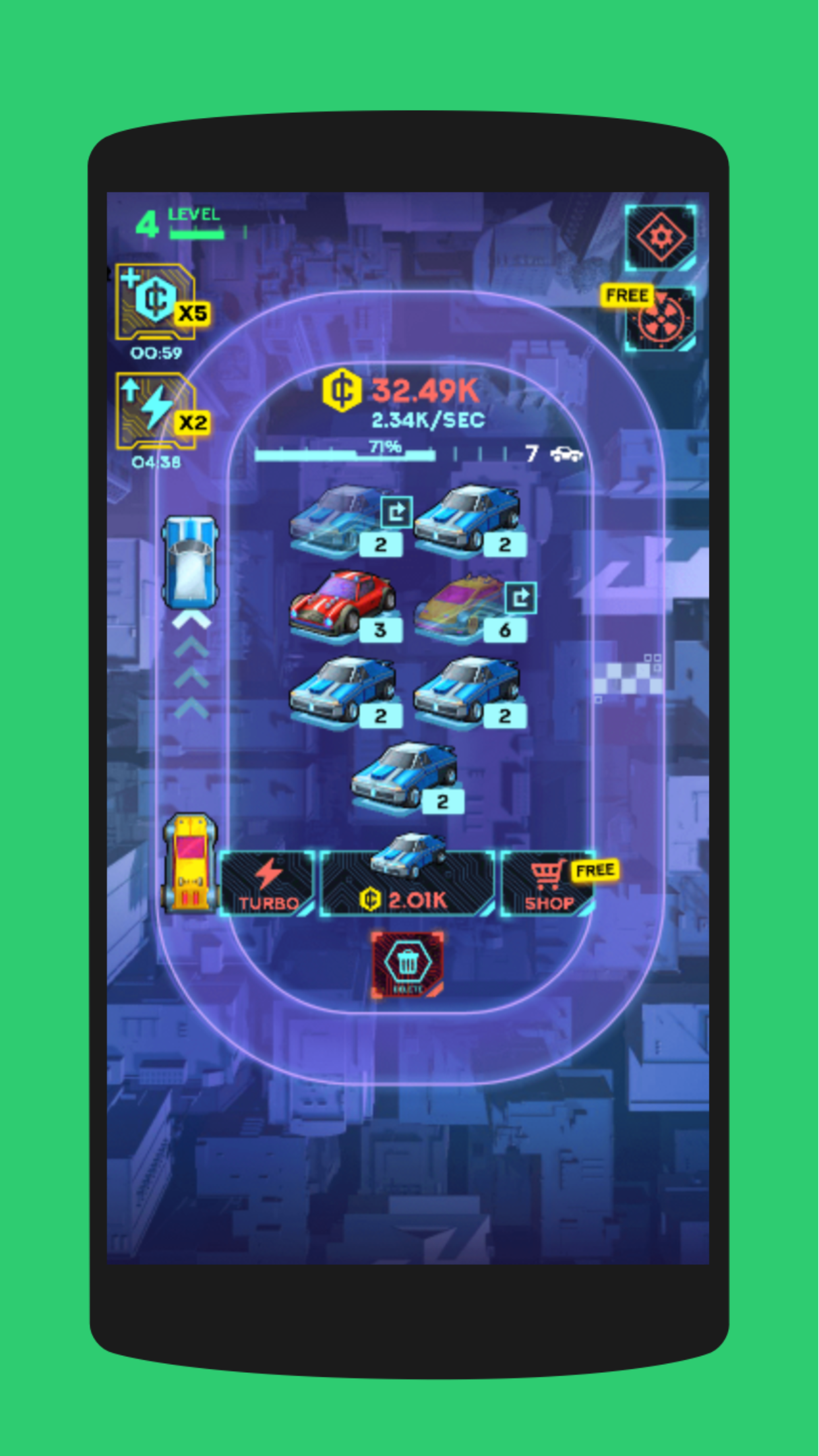 Merge Car: Cyber Racers android iOS apk download for free-TapTap