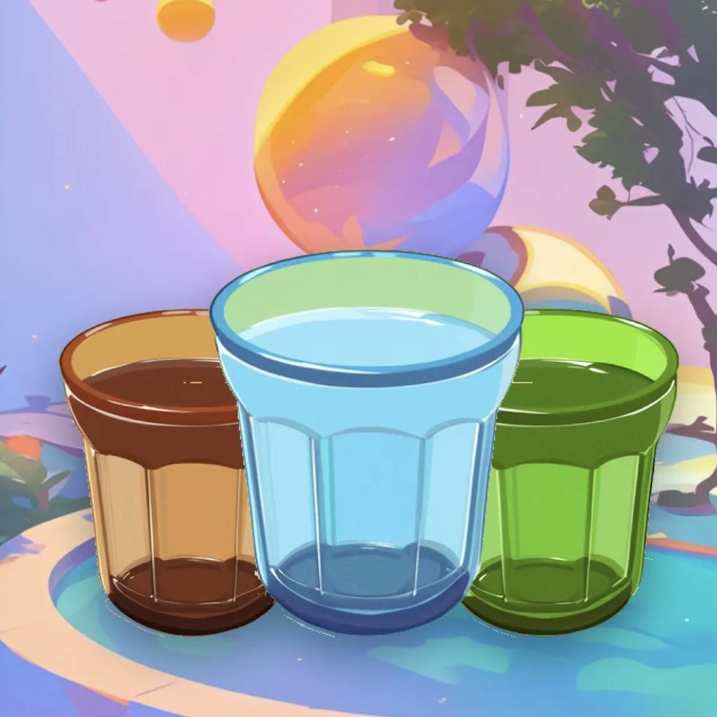 Diverse color cup game for Android/iOS - TapTap