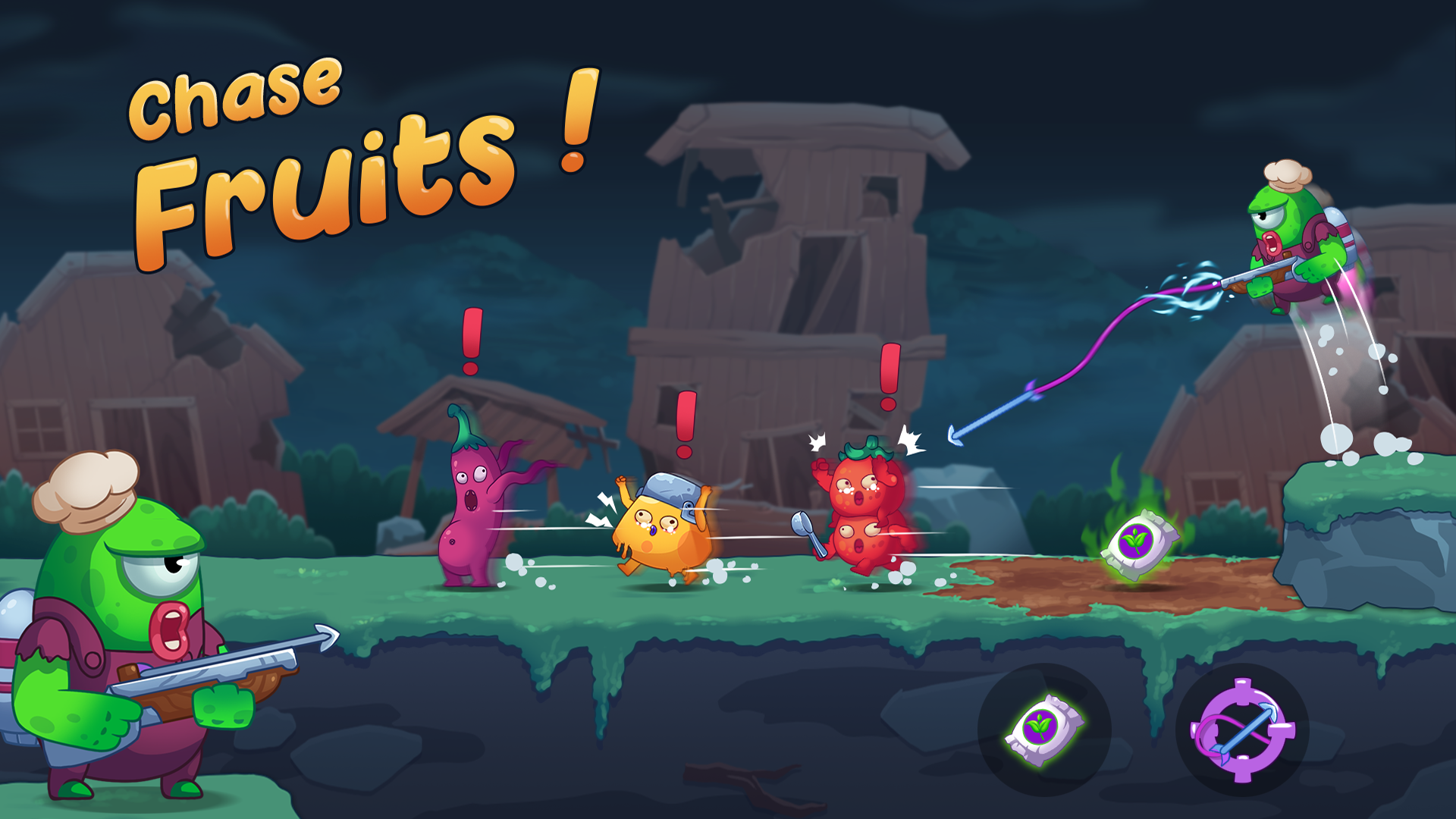 Fruit Zombie: Hunt & Shoot android iOS pre-register-TapTap