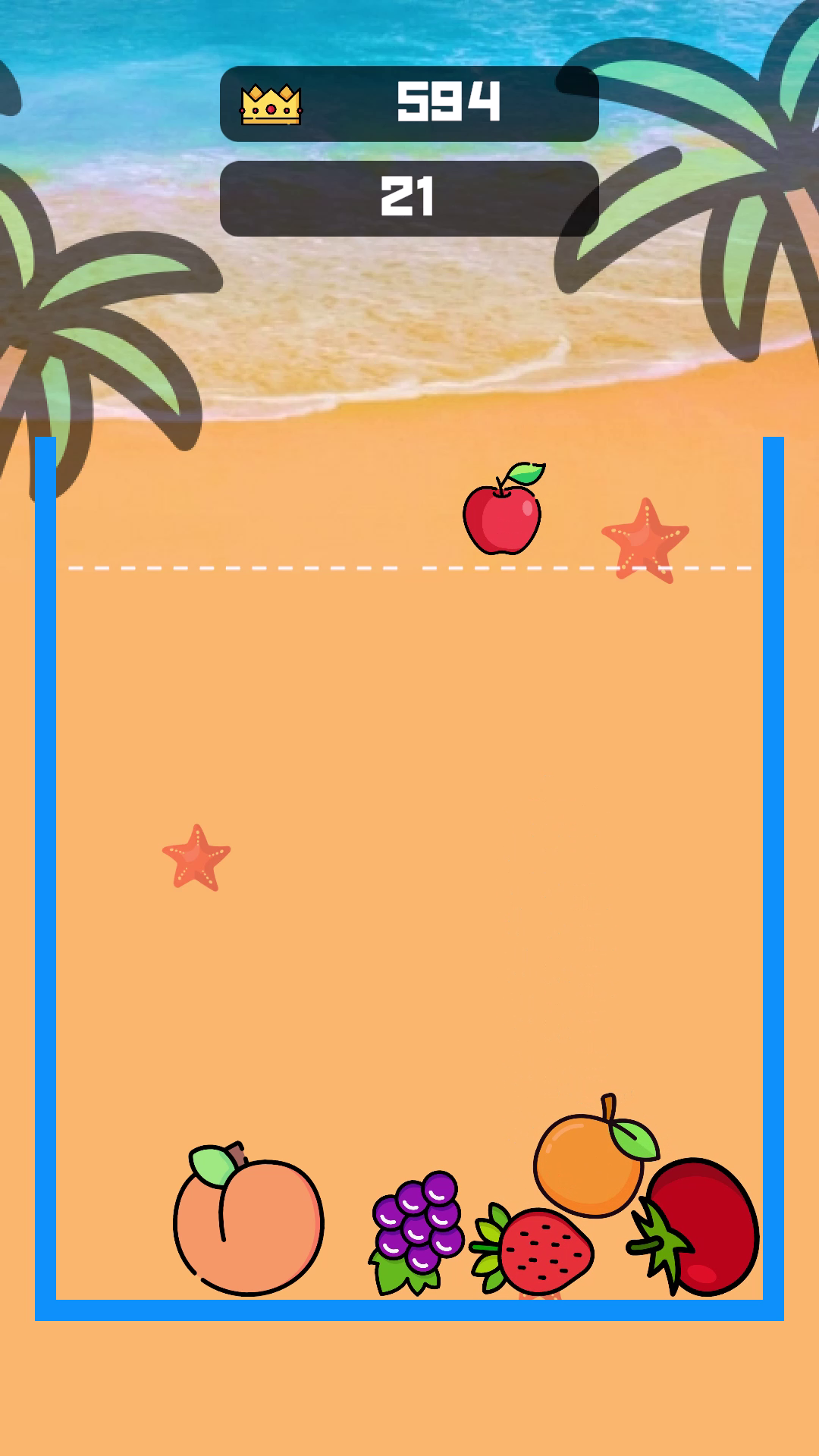 Watermelon Drop Merge Fruits android iOS-TapTap