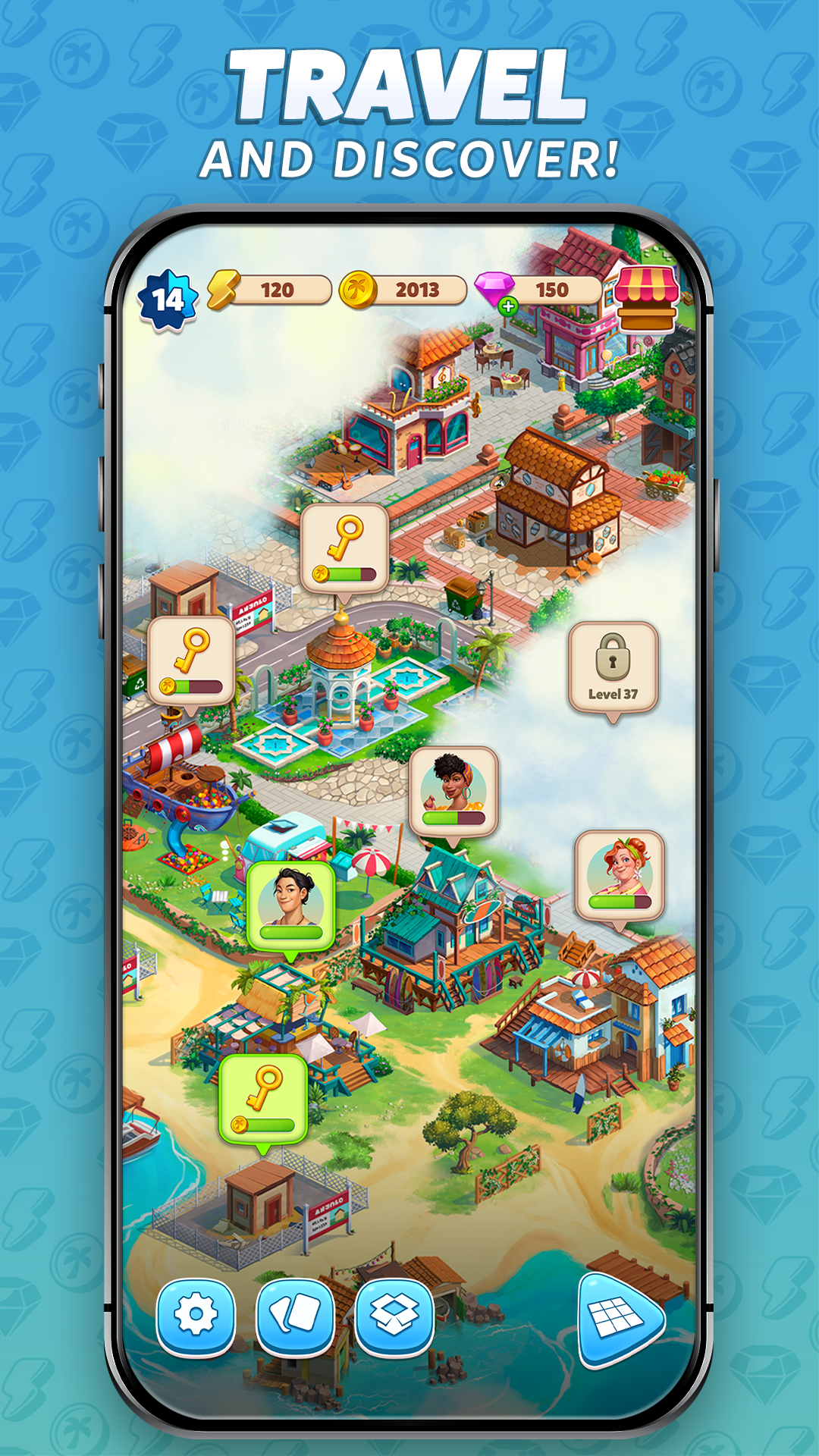 Travel Town - Merge Adventure android iOS apk download for free-TapTap
