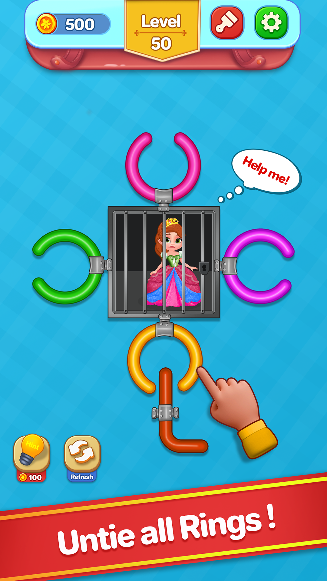 Rotate the Ring :Unlock Circle android iOS apk download for free-TapTap