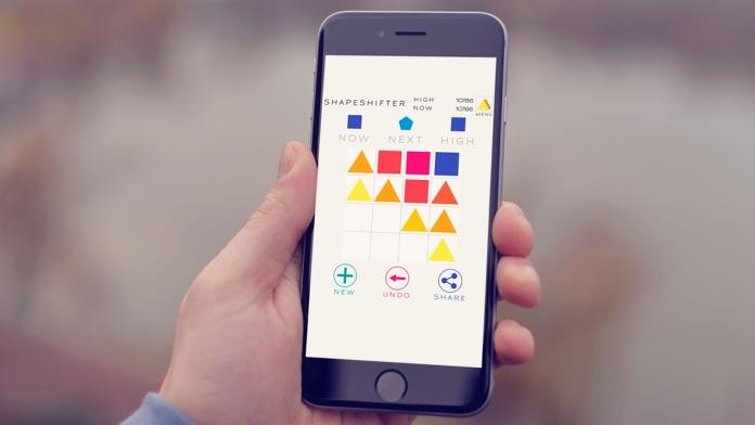 Shape Shifter - A 2048 Geometric Approach for Android/iOS