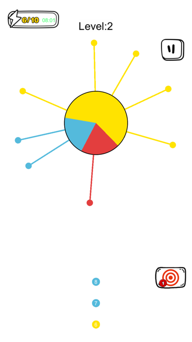 Pin Circle Crazy Shoot Spin mobile iOS download for free-TapTap