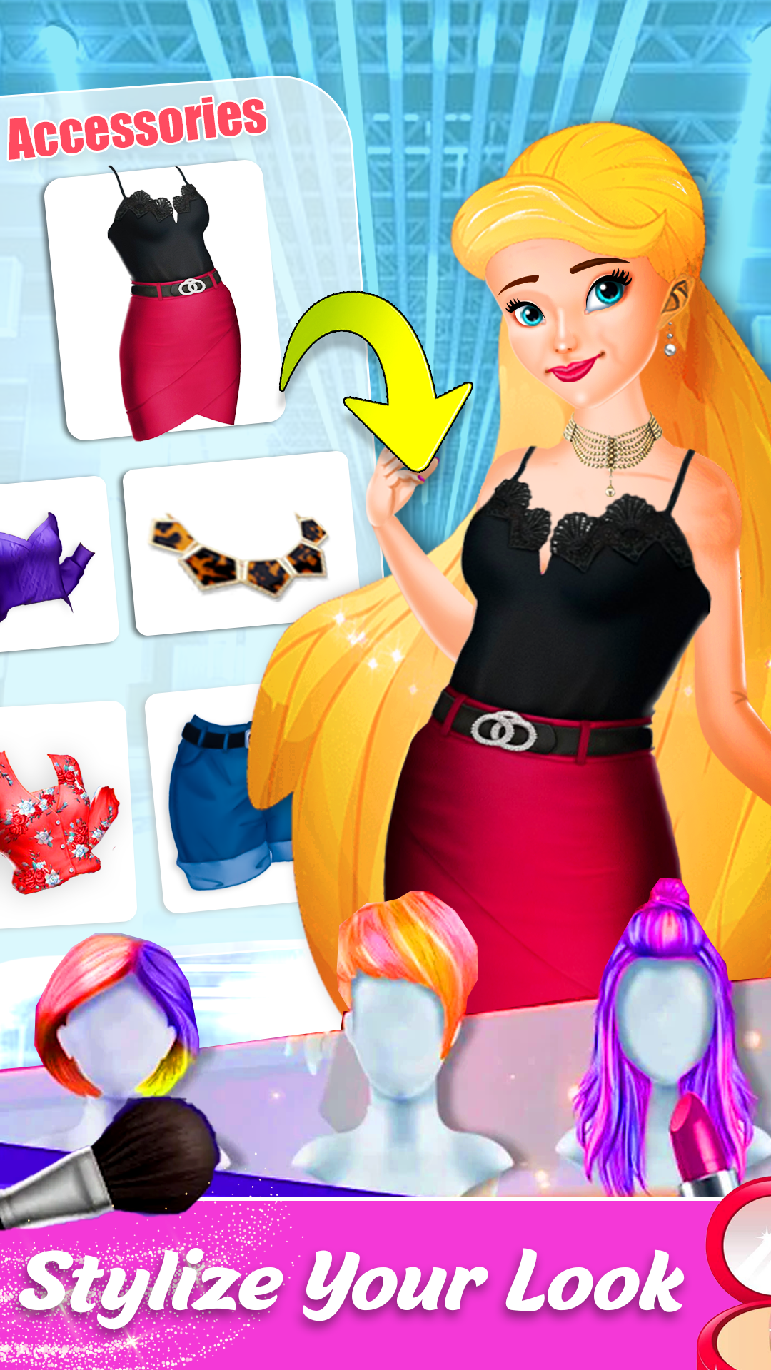 Star Girl Salon & Makeup Games android iOS apk download for free-TapTap