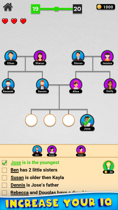Family Tree Logic Puzzles Game android iOS apk download for free-TapTap