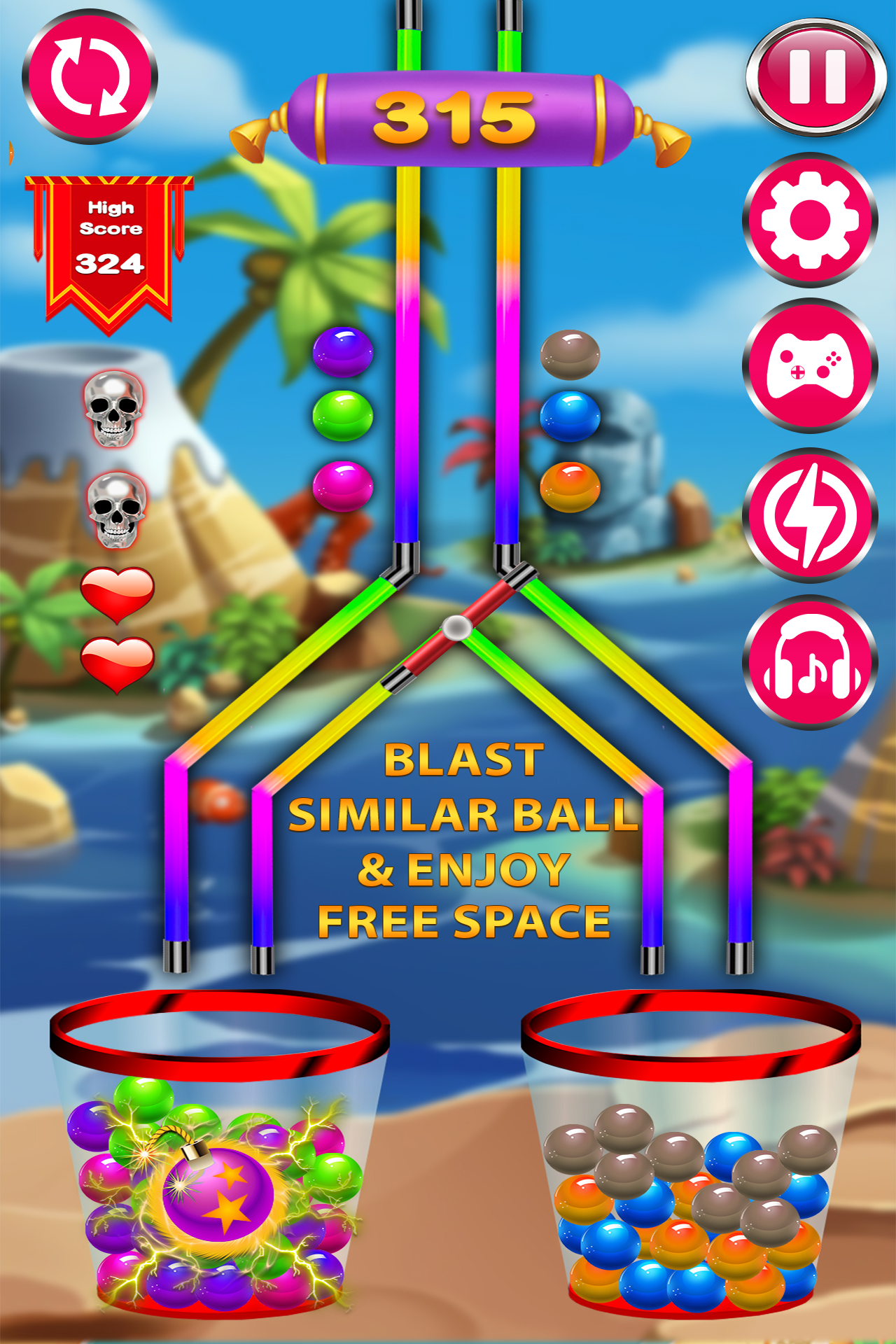 Bubble Pop Gems Shooting Games android iOS apk download for free-TapTap