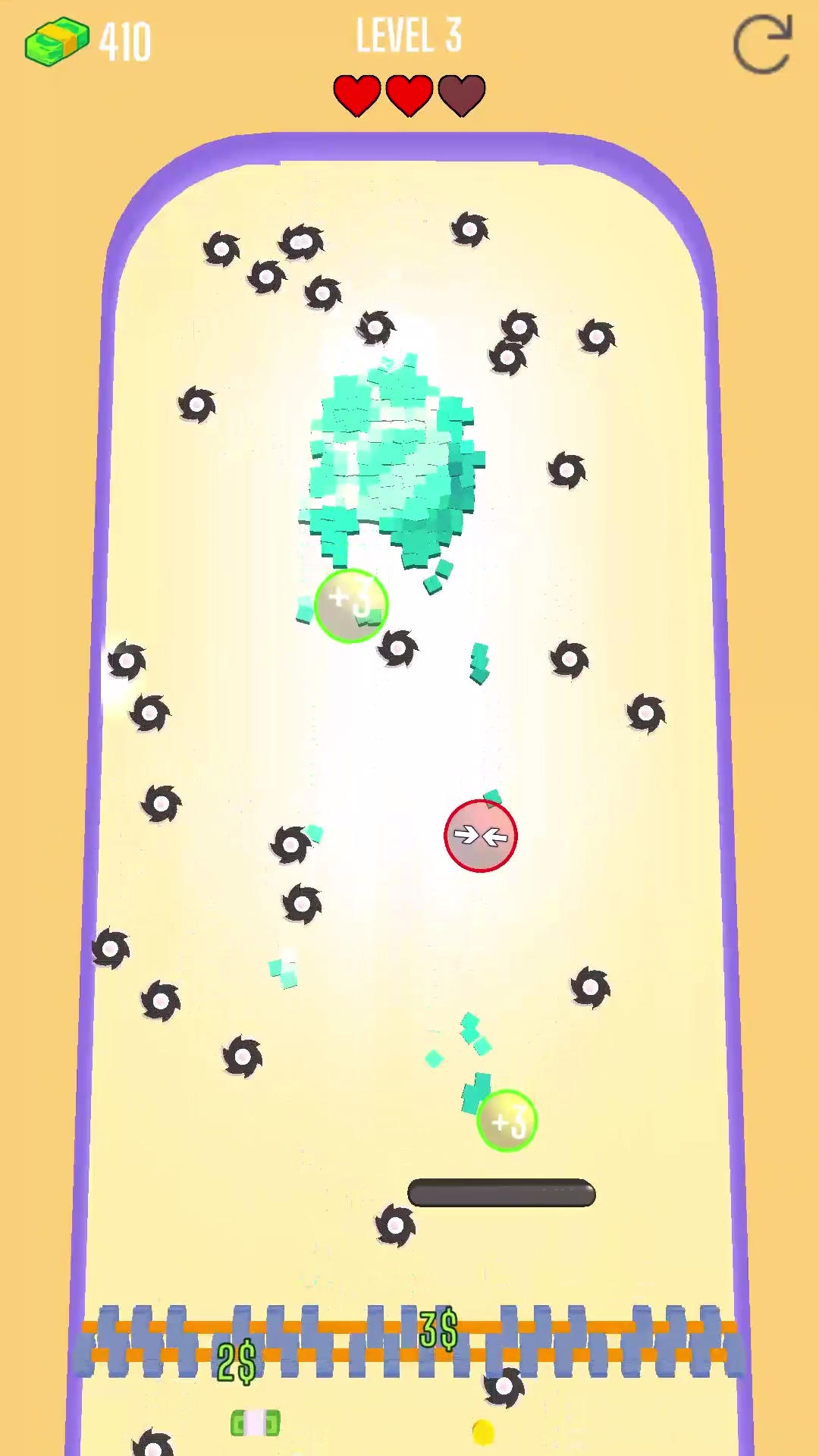 Saw Brick Crusher – Pong 3D android iOS apk download for free-TapTap