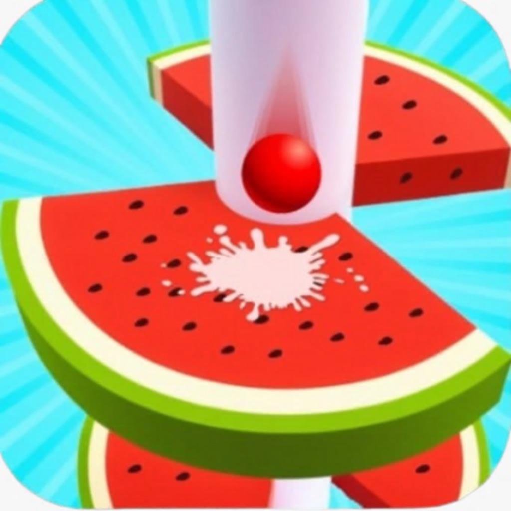 Helix Fruit Jump Ball for Android/iOS - TapTap