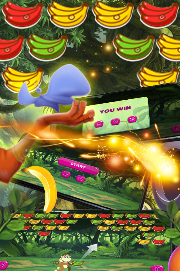 Monkey Match Fruits android iOS-TapTap
