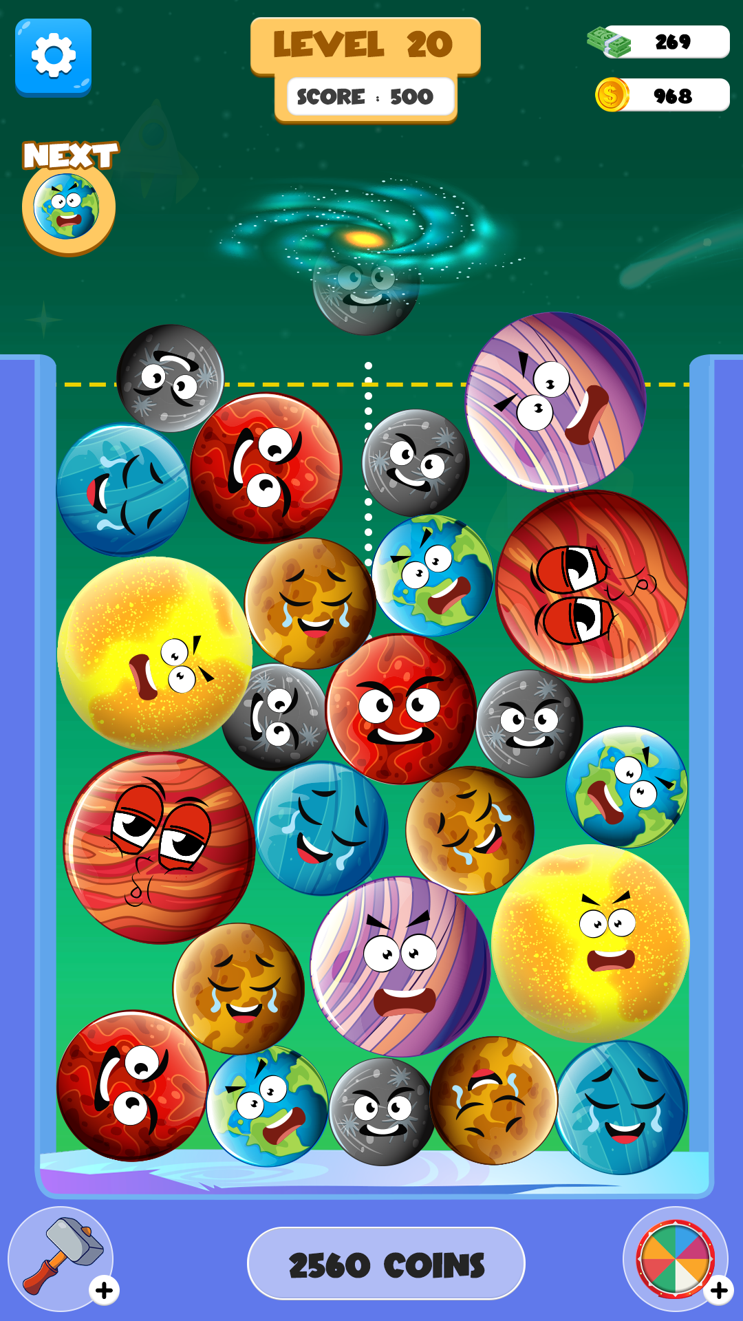 SpaceMelon - Planet Merge android iOS apk download for free-TapTap