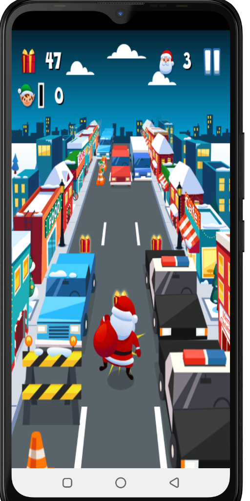 Santa city run 2 android iOS-TapTap