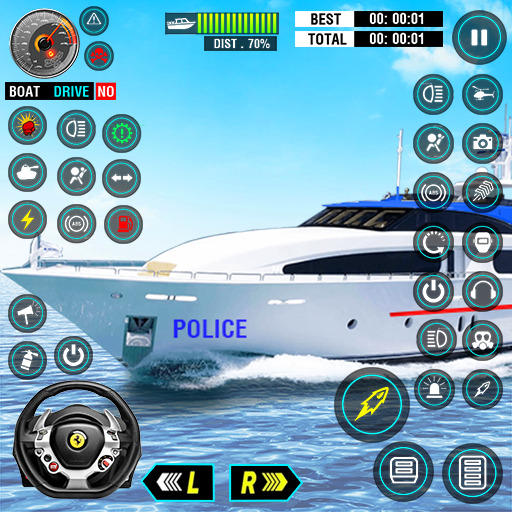 Police Boat Chase Boat Game 3D for Android/iOS - TapTap