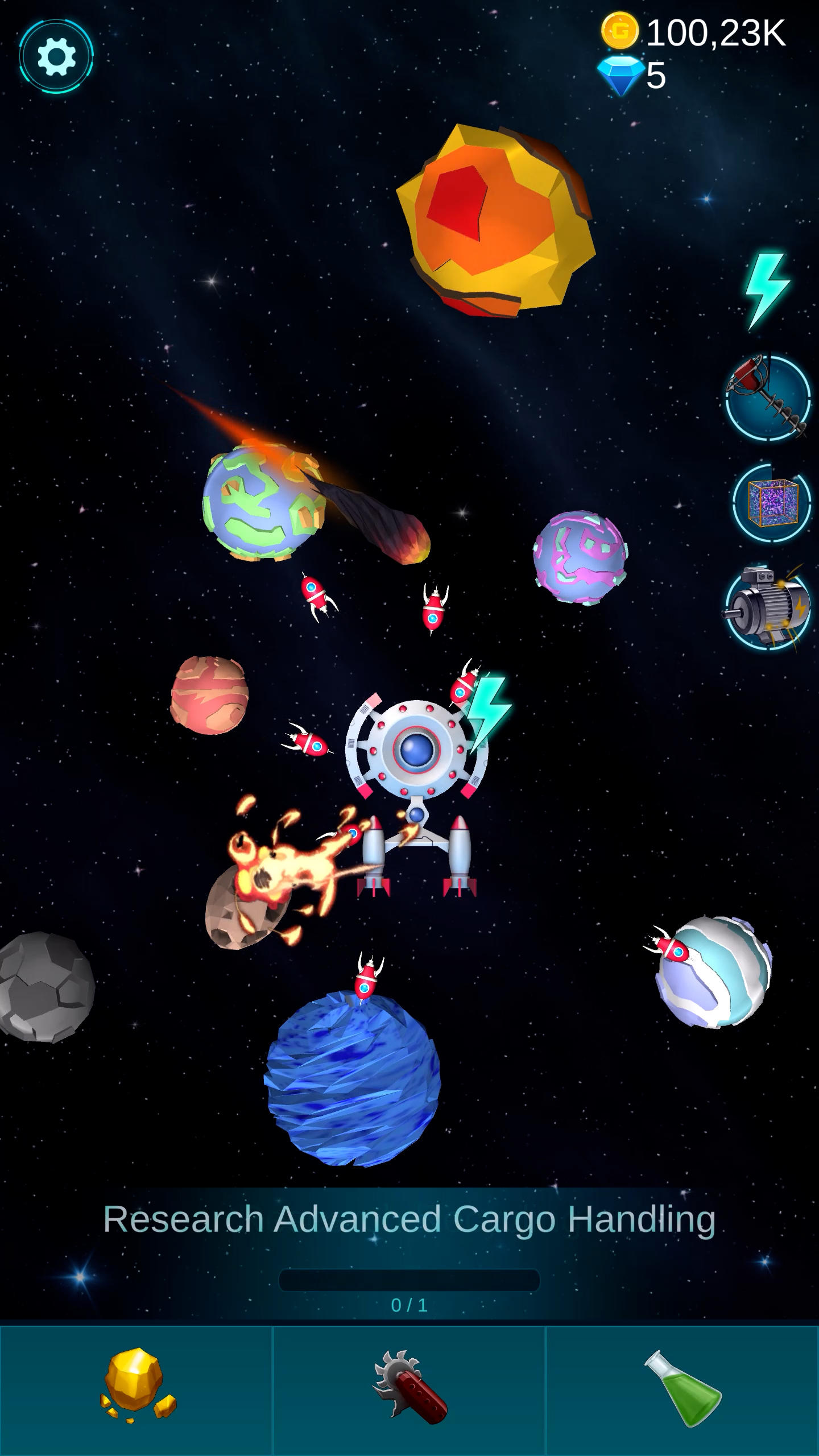 Idle Space Miner: Lost Planets android iOS-TapTap