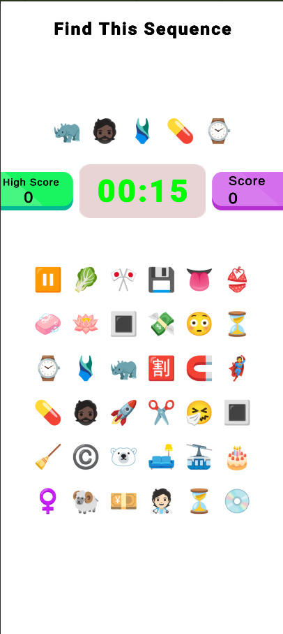 Emoji Sequence Finder android iOS-TapTap