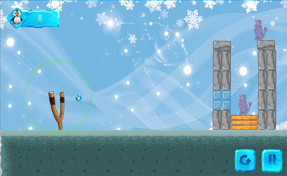 Penguin Slingshot Game android iOS-TapTap
