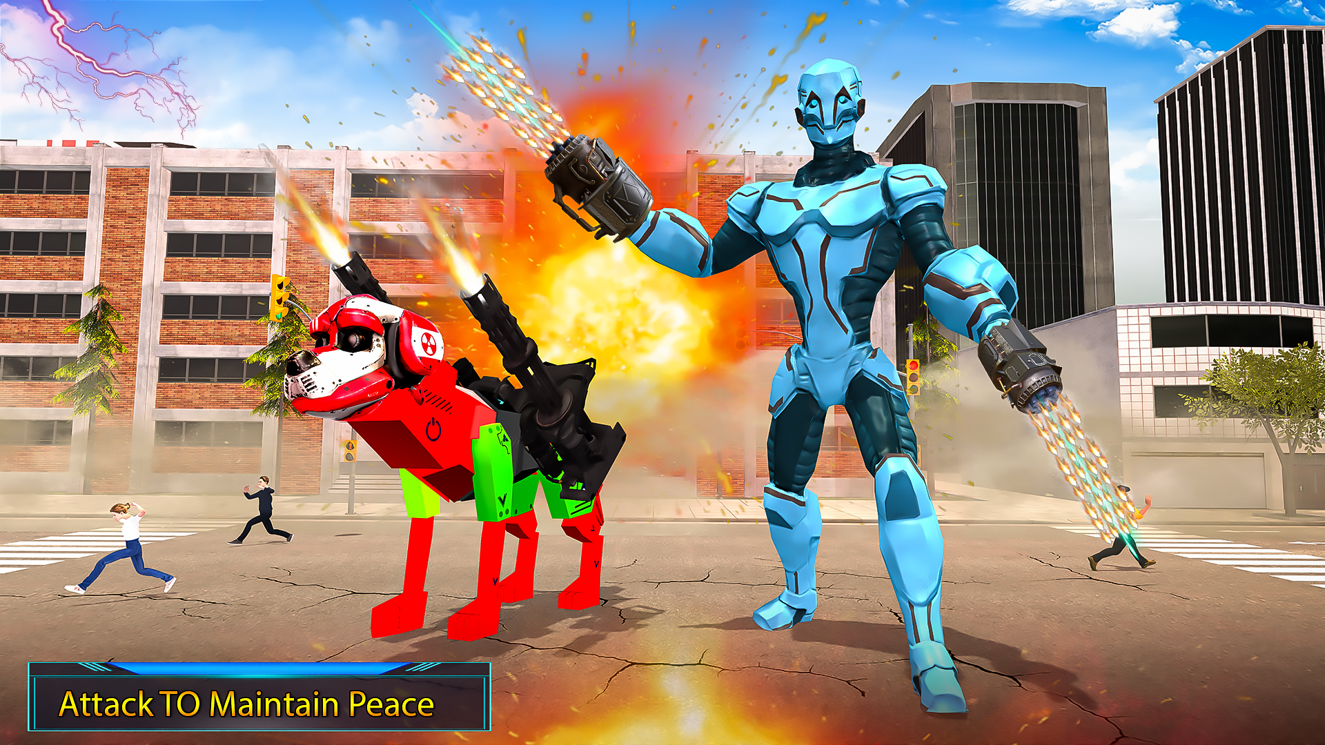 US Police Dog Robot Crime Game android iOS apk download for free-TapTap