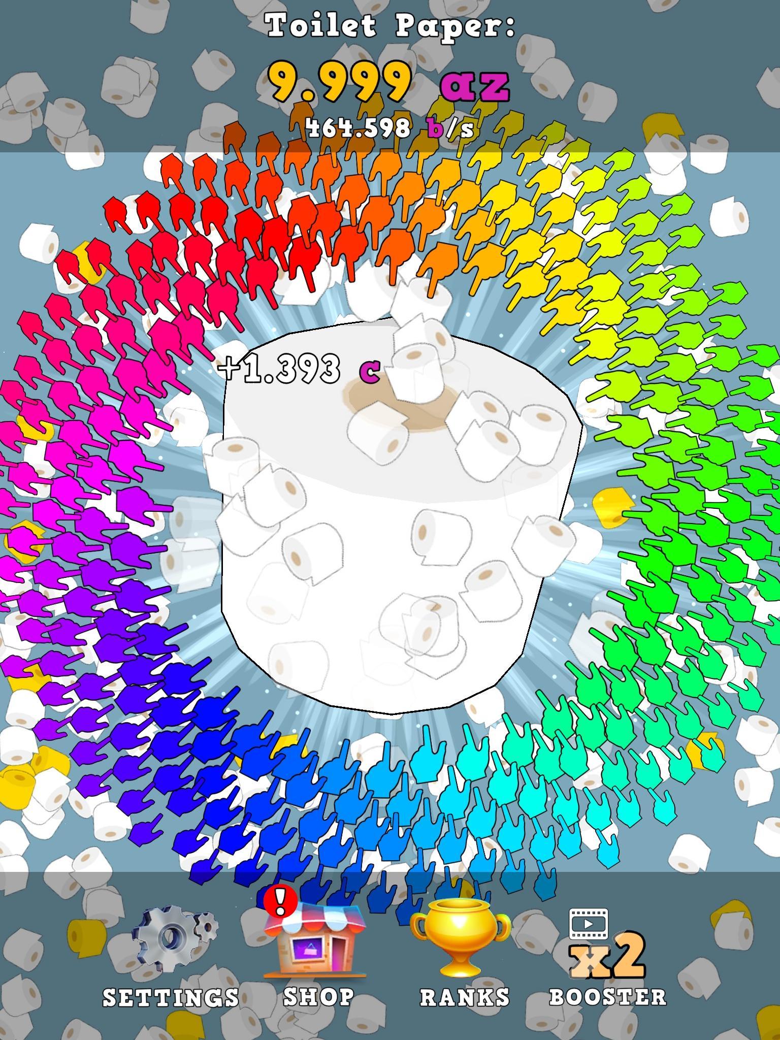 Toilet Paper Clicker - Infinite Idle Game android iOS apk download for ...