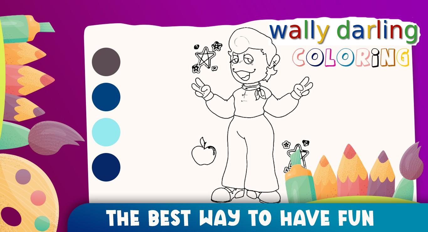 wally darling Coloring Book android iOS-TapTap